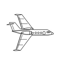 Private Jet Sketch