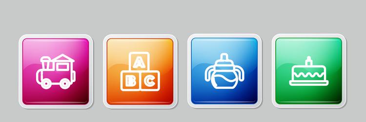 Toy Blocks Outline Vector Images (over 3,100)