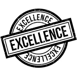 Excellence rubber stamp Royalty Free Vector Image