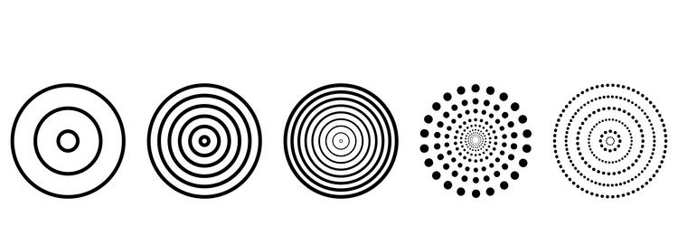 Radial lines with rotating distortion abstract Vector Image