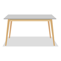 Large rectangular table Royalty Free Vector Image