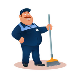 Funny Janitor Cartoon Vector Images (over 120)