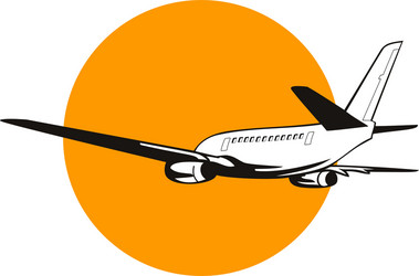 Airliner a320 Royalty Free Vector Image - VectorStock