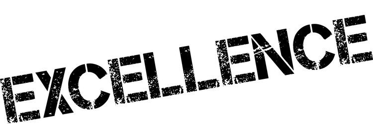 Excellence rubber stamp Royalty Free Vector Image