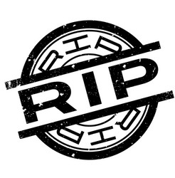 Rip rubber stamp Royalty Free Vector Image - VectorStock