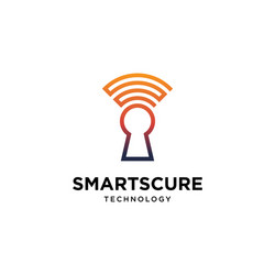 Smart Security Logo - Abstract Shield Royalty Free Vector