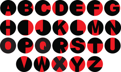 Circle Alphabet Letters Vector Images (over 340,000)