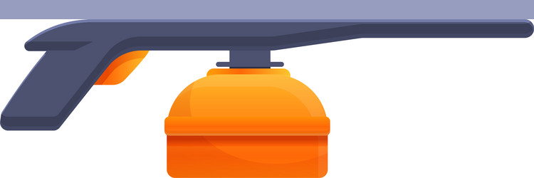 Compressor air icon cartoon style Royalty Free Vector Image