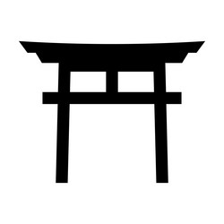 Japanese Building Silhouette Vector Images (over 1,500)