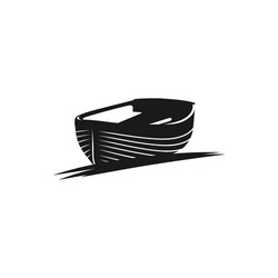 Row boat logo Royalty Free Vector Image - VectorStock