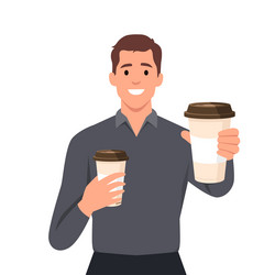 Italian style coffee isolated cartoon Royalty Free Vector