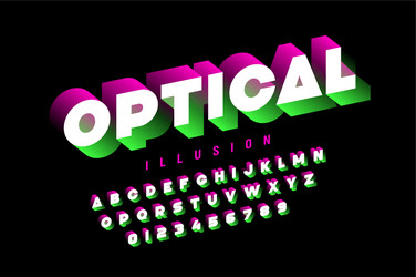 Impossible Font Figure Vector Images (over 130)