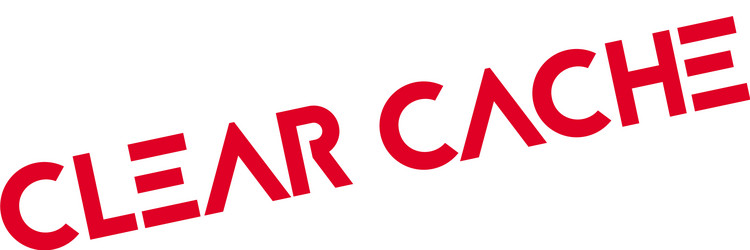 Clear cache rubber stamp Royalty Free Vector Image