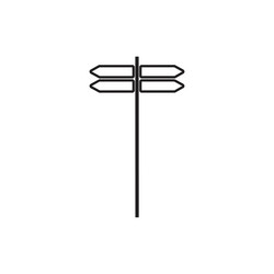 Sign board logo Royalty Free Vector Image - VectorStock