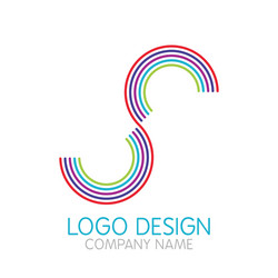 Pl p l zebra lines letter logo design Royalty Free Vector