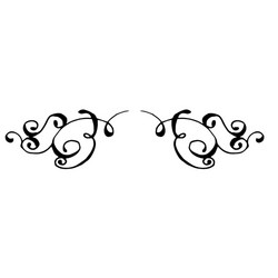 Swirls notes Royalty Free Vector Image - VectorStock