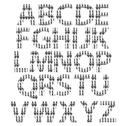 Alphabet Collage Vector Images (over 1,300)