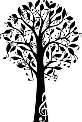 Music Notes Trees Vector Images (over 1,000)