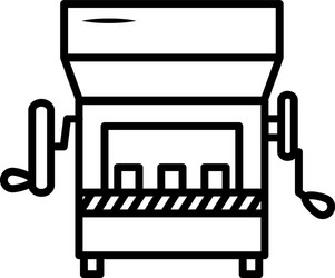 Classic coffee roaster Royalty Free Vector Image