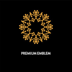 Luxury Round Crest Logo Vector Images (over 200)