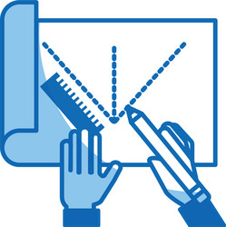 Sheet draw ideas Royalty Free Vector Image - VectorStock