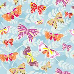 Cute seamless wallpaper Royalty Free Vector Image