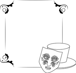 Mask Frame Vector Images (over 9,900)