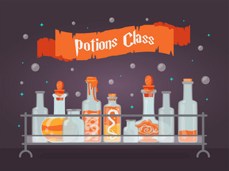 Potion posters set Royalty Free Vector Image - VectorStock