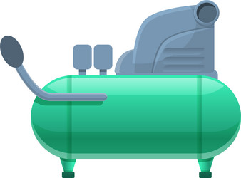 Compressor air icon cartoon style Royalty Free Vector Image