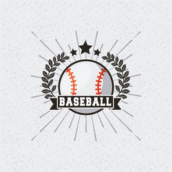 Baseball athletic sport Royalty Free Vector Image