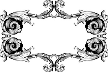 Medieval Vine Baroque Vector Images (over 2,700)