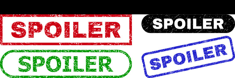 White Spoilers Stamp Vector Images (over 210)