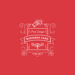 Print design branding bage template Royalty Free Vector