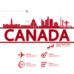 Canada pattern Royalty Free Vector Image - VectorStock