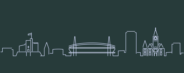 Cardiff Skyline Vector Images (over 150)
