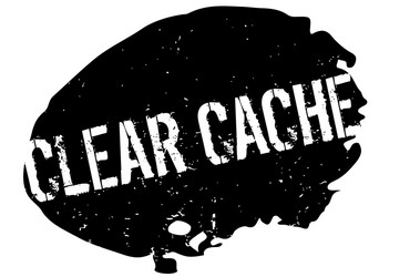 Clear Cache Vector Images (over 190)