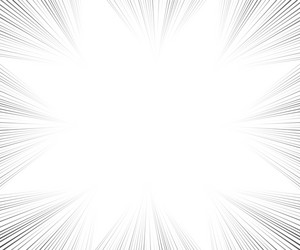 Comic speed lines background rectangle fight Vector Image