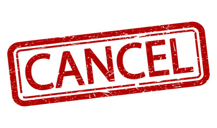 Grunge red overdue stamp Royalty Free Vector Image