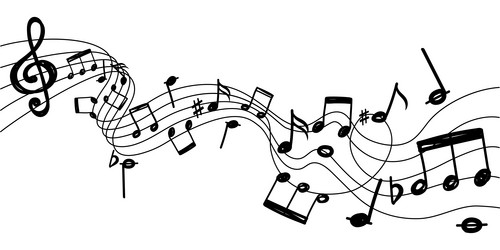 Music notes Royalty Free Vector Image - VectorStock