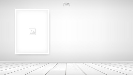 Empty photo frame or picture background Royalty Free Vector