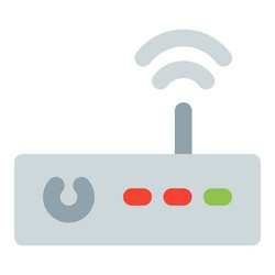 Satellite receiver for transmission of signals Vector Image