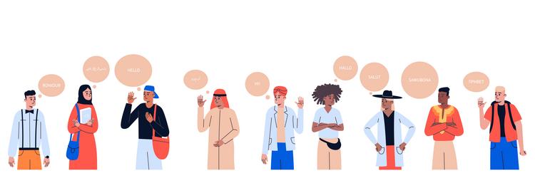 People Multicultural Cartoon Vector Images (over 5,500)