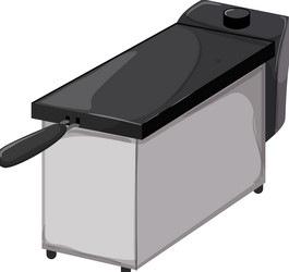 Healthy fryer air cartoon Royalty Free Vector Image