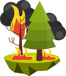 Burning Tree Vector Images (over 5,700)