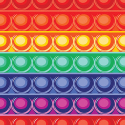 Big color seamless pattern - popit Royalty Free Vector Image