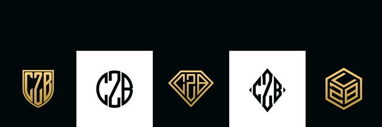 Initial letters isd logo designs bundle Royalty Free Vector