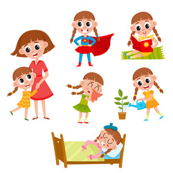 Kids Daily Routine Vector Images (over 2,300)