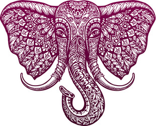 Tribal Elephant Vector Images (over 2,500)
