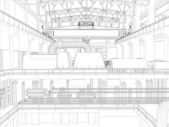 Factory Sketch Plan Vector Images (over 200)