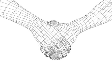 Shaking Hands Outline Vector Images (over 3,700)